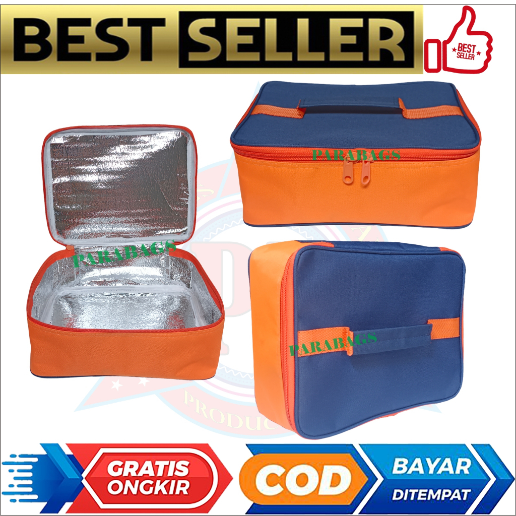 Jual Tas Bekal/Tas Rantang Kombinasi Warna Full Lapis Aluminium Foil ...