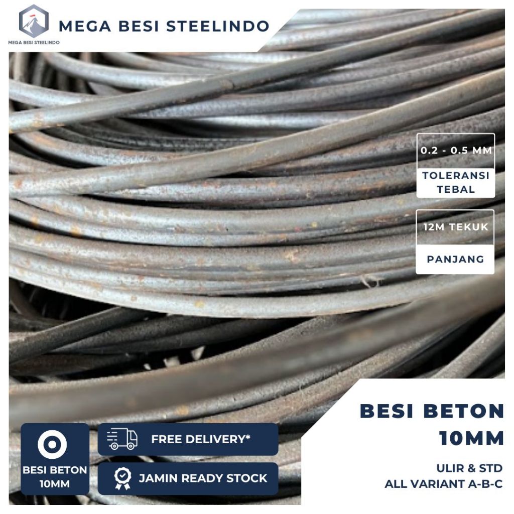 Jual Besi Beton 10mm | Shopee Indonesia