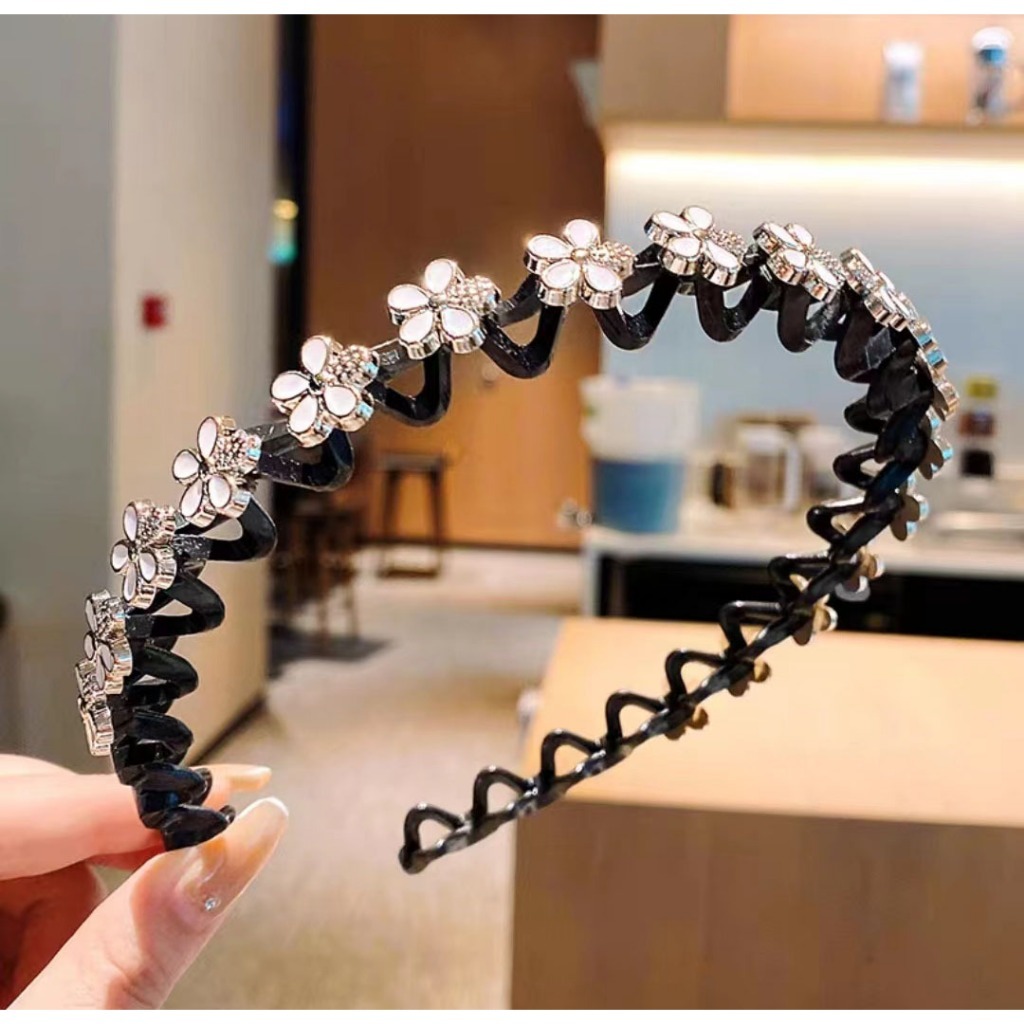 Jual Bando Sirkam Wanita Fashion Korea Headband Bandu Rambut Mutiara ...