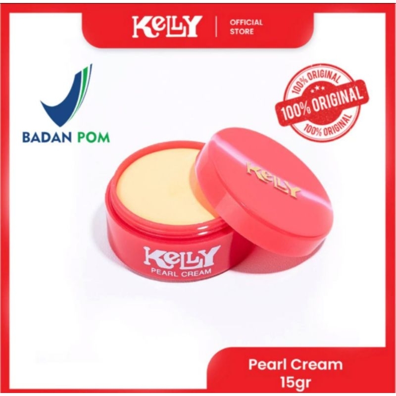 Jual Kelly Pearl Cream 15gr Original BPOM | Shopee Indonesia