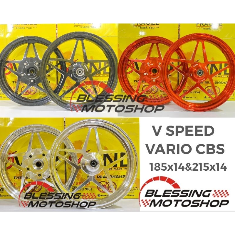 Jual VELG V SPEED VND PELAK VARIO 160 CBS VELG BINTANG VND VARIO160 CBS | Shopee Indonesia
