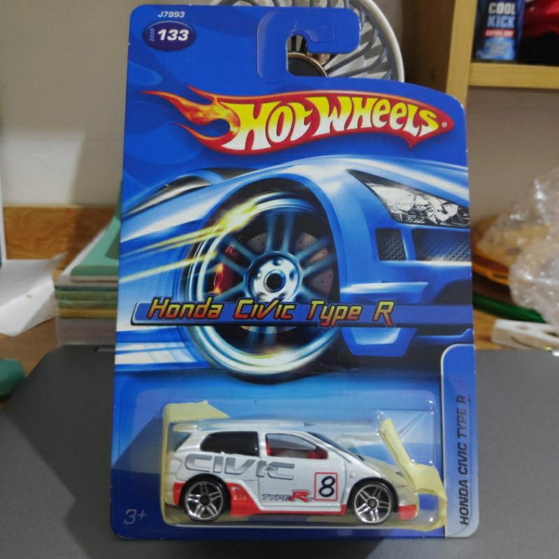 Jual Hot Wheels Civic type R Blue Card Tampo 8 | Shopee Indonesia