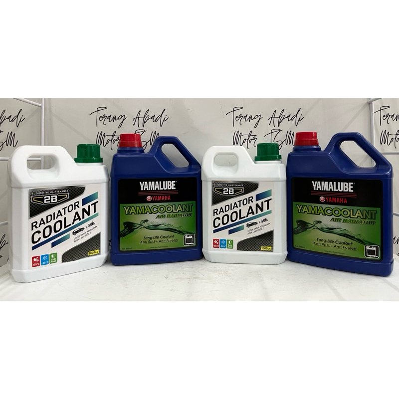 Jual Air Radiator Coolant Yamalube 900ml dan MTR 2B 1000ml | Shopee ...