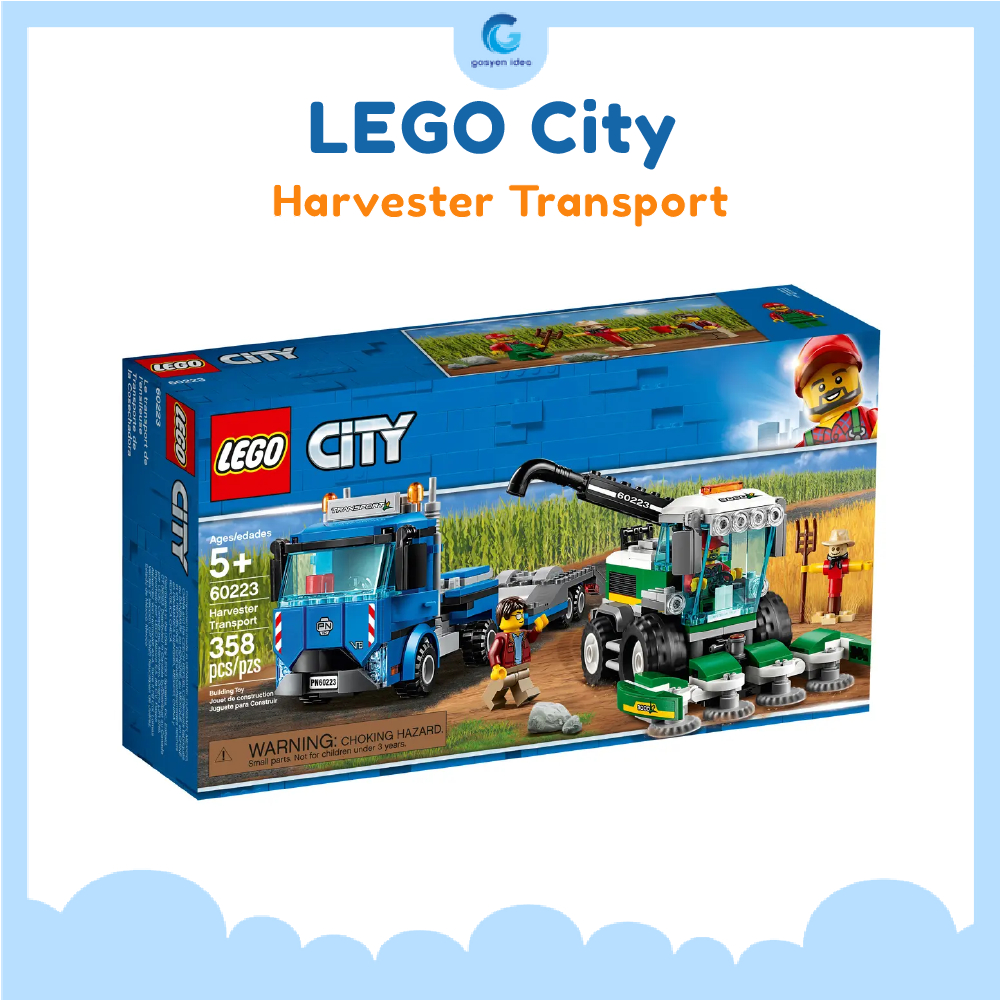 Jual LEGO City Harvester Transport 60223 | Shopee Indonesia