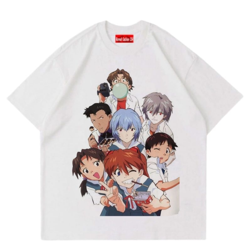Jual Kaos NGE The End of Evangelion Anime T-Shirt Cotton 20s | KAOS ...