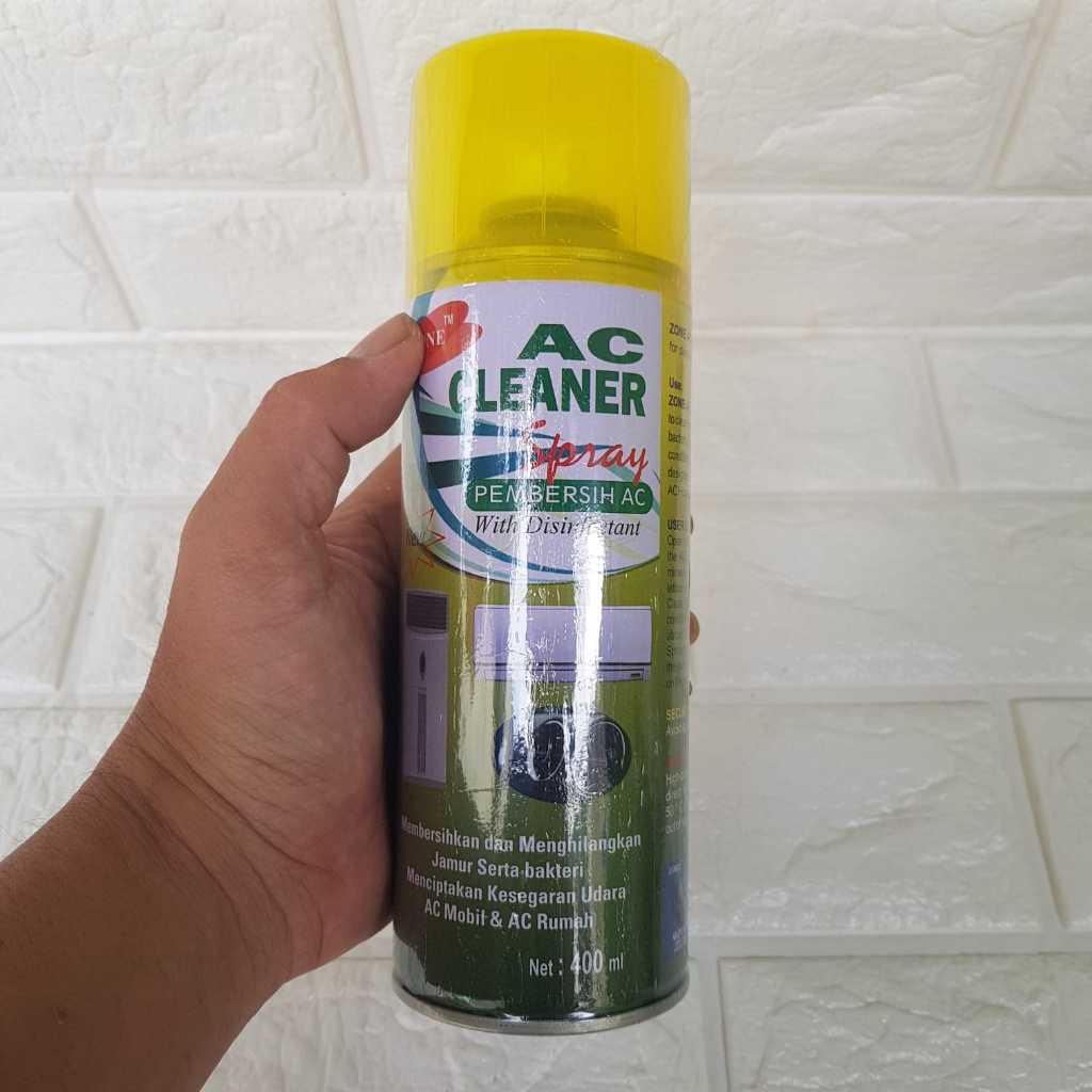 Jual AC cleaner spray with disinfectant zone pembersih ac mobil dan ...