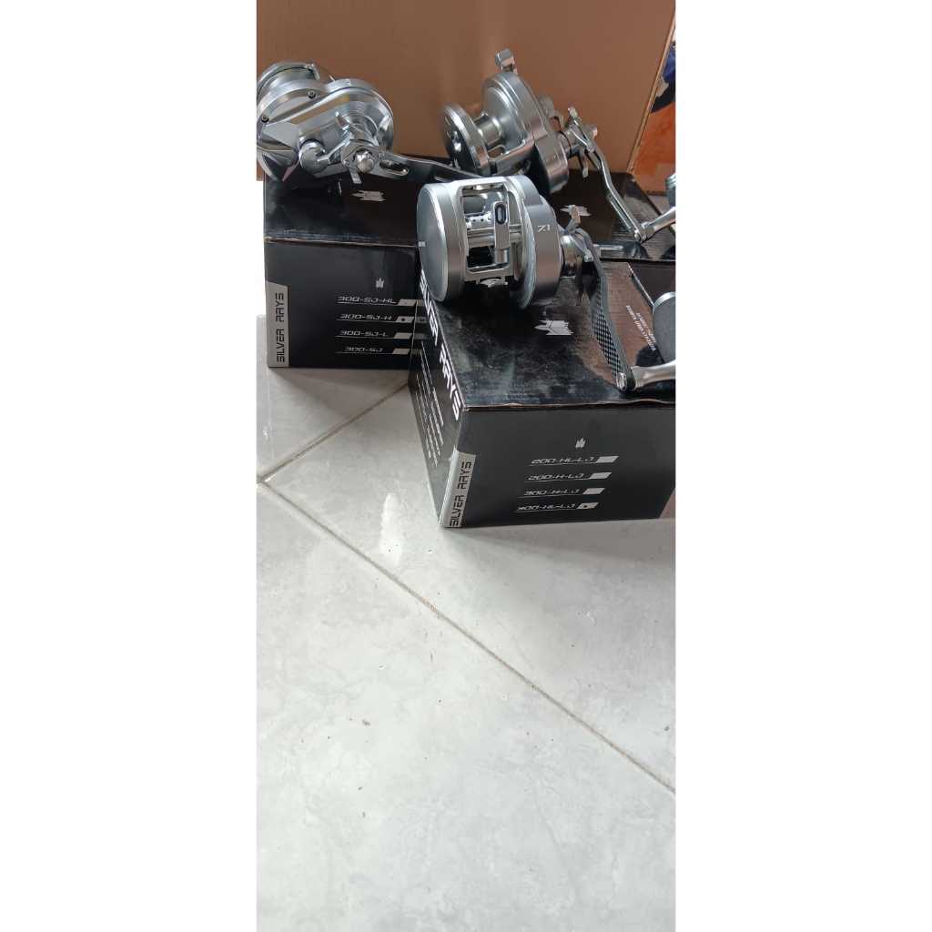 Jual Reel OH Tridentech Silver Rays 300 SJ-HL SJ-H HL-LJ | Shopee Indonesia