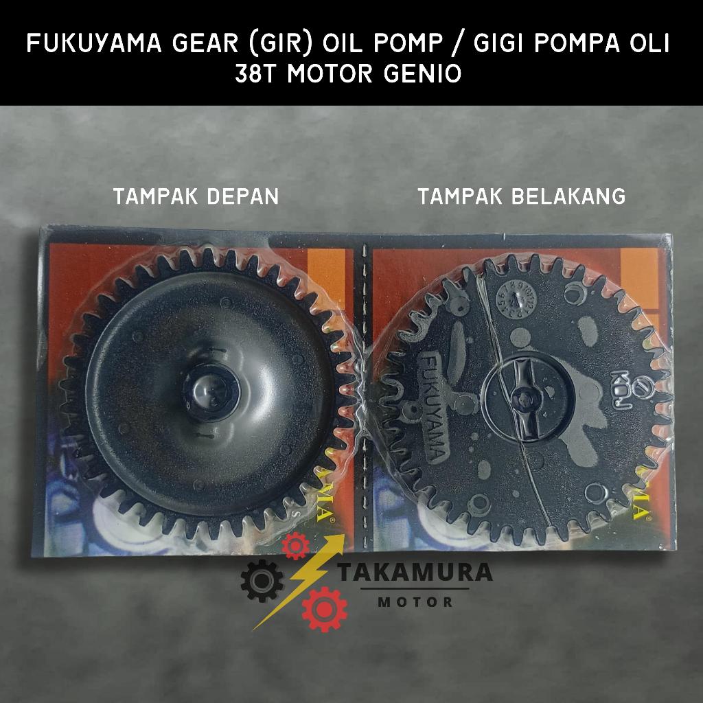 Jual Fukuyama Gear (Gir) Oil Pomp / Gigi Pompa Oli 38T Motor Genio (K0J) | Shopee Indonesia