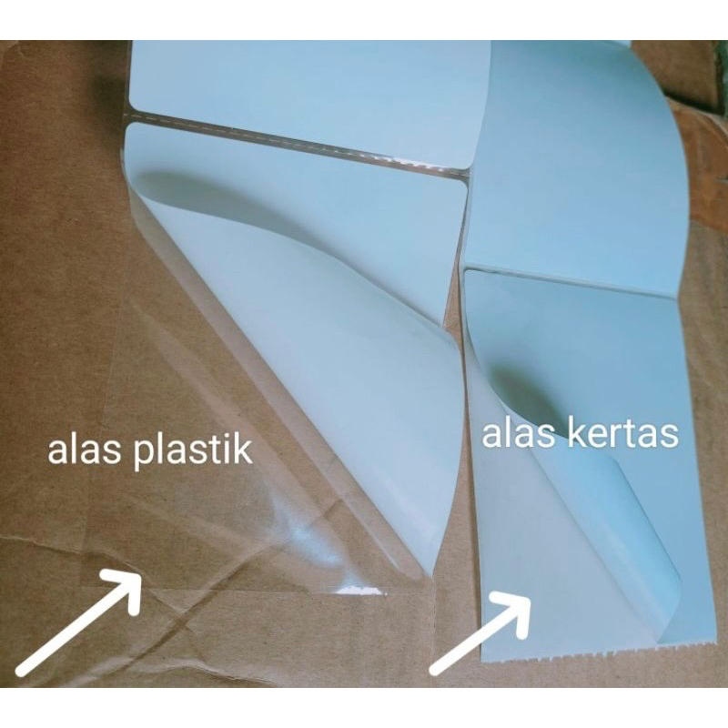 Jual LABEL STICKER THERMAL 100 X 150 isi 500 pcs / BARCODE 100X150 ...