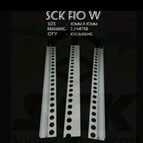 Jual Tali Air Plin / Skirting SCK F10 W UPVC PVC , Minimal Order 10pcs ...