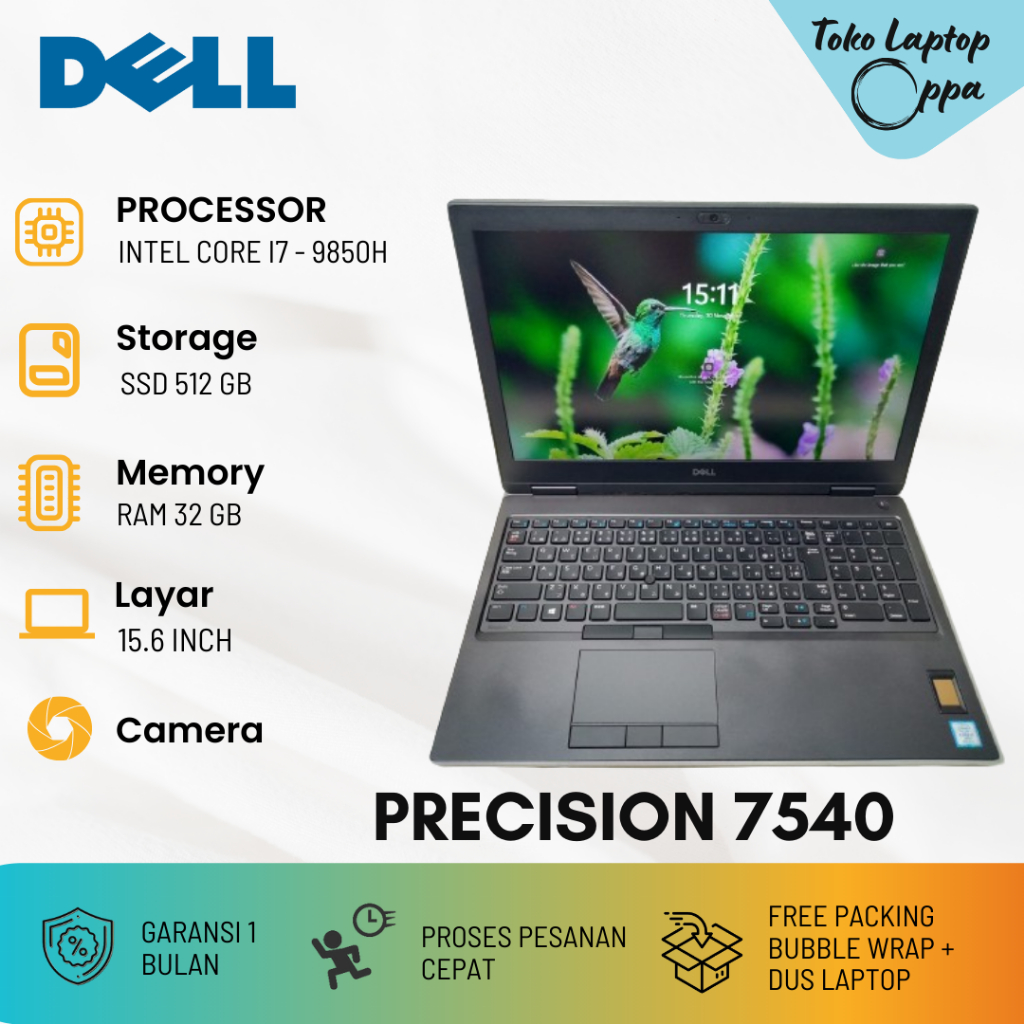 Jual Laptop Dell Precision core i7 mobile workstation | Shopee Indonesia