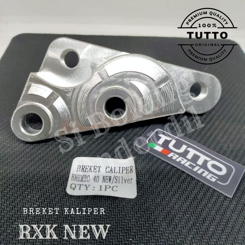 Jual BREKET KALIPER BREMBO 4 PISTON RXK RX KING CNC PREMIUM TUTTO ...