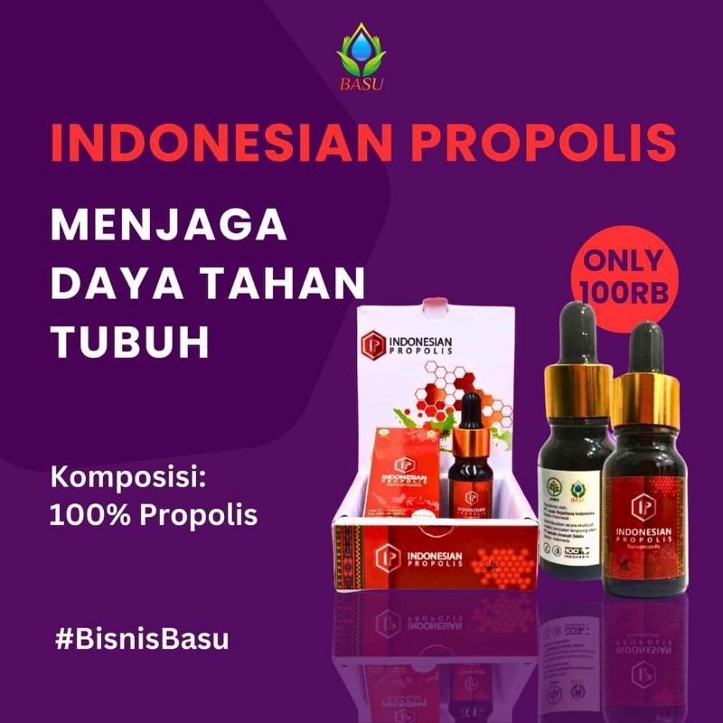 Jual INDONESIAN PROPOLIS NANOPROPOLIS ORIGINAL BASU | Shopee Indonesia