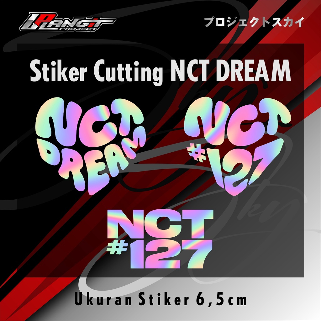 Jual Stiker NCT DREAM, NCT 127 Cutting stiker | Shopee Indonesia