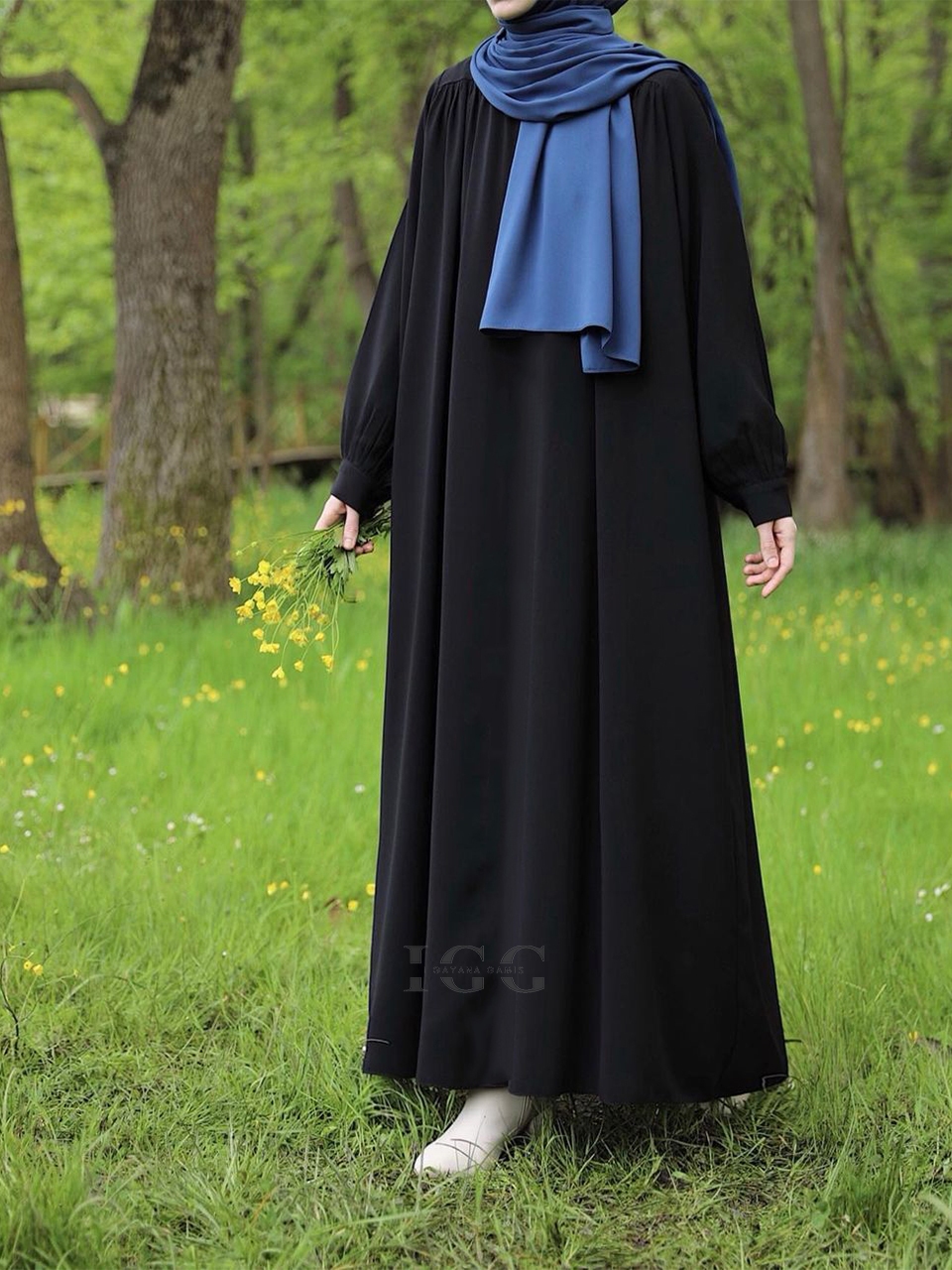 Jual Abaya hitam aesthetic Abaya Gamis Arab Hitam Remaja Wanita Muslim Syar'i Modis Staylis ...