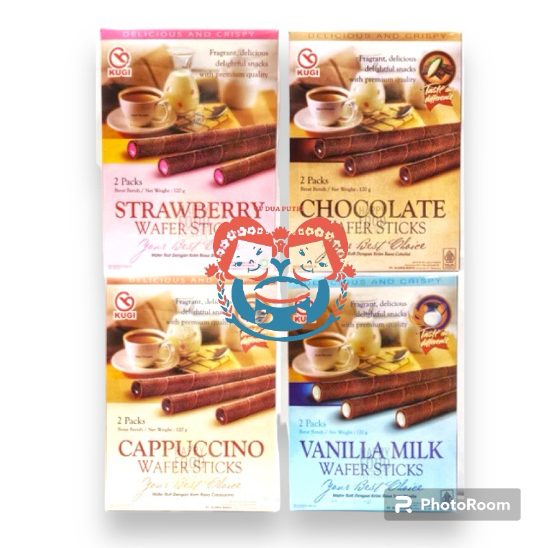 Jual Biskitop KUGI wafer roll stik 120gr / hampers / hajatan | Shopee ...