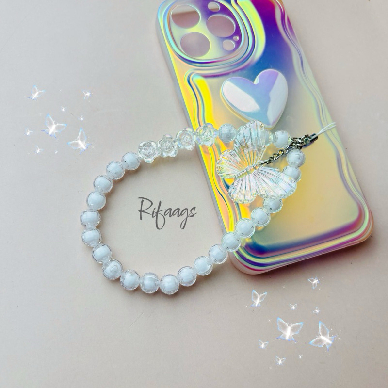 Jual Gantungan HP bracelet gelang / Lanyard HP estetik / Phone Strap ...