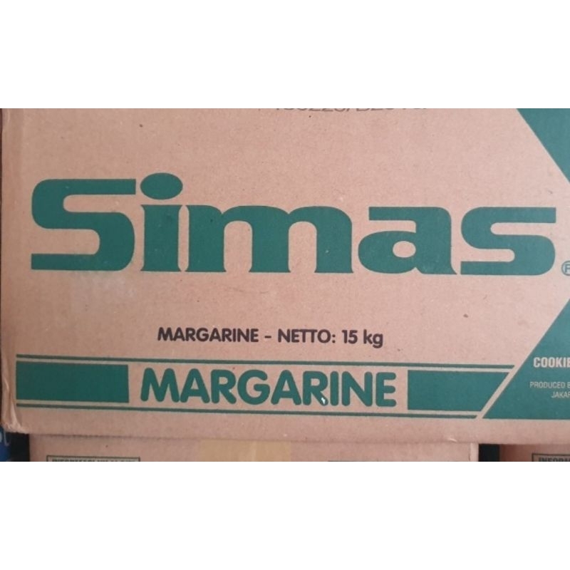 Jual Simas Margarine Margarin Dus 15 Kg 15kg | Shopee Indonesia