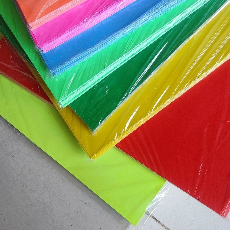 Jual 1 Pak Kertas Karton Asturo ( Warna Cerah ) Isi 50 Lembar | Shopee ...