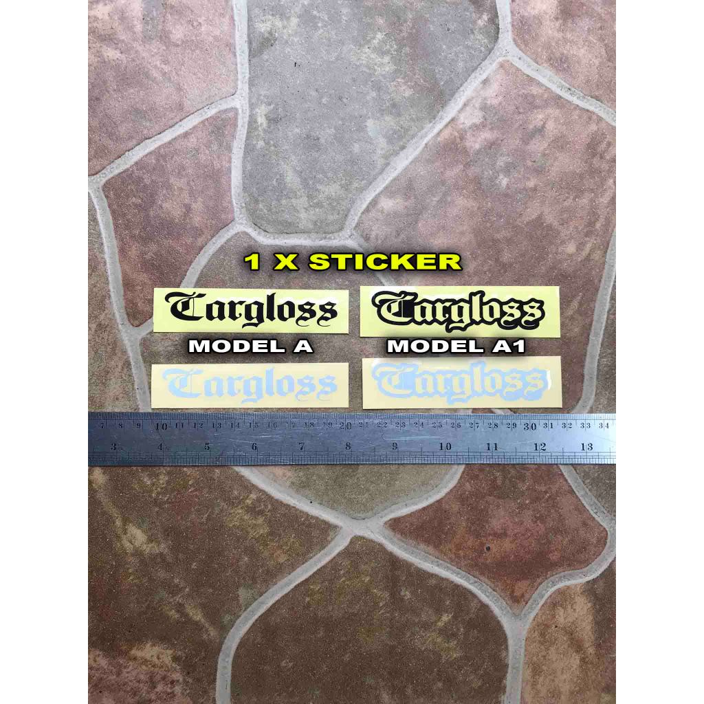 Jual Cargloss Stiker Reflektif Hologram Sticker Cutting logo Helm Motor ...