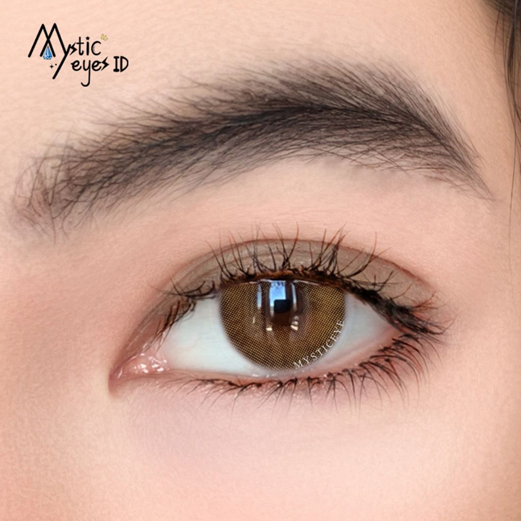 Jual MYSTICEYES SOFTLENS POLAR LIGHTS GREY BROWN BLUE SERI LENSA KONTAK ...