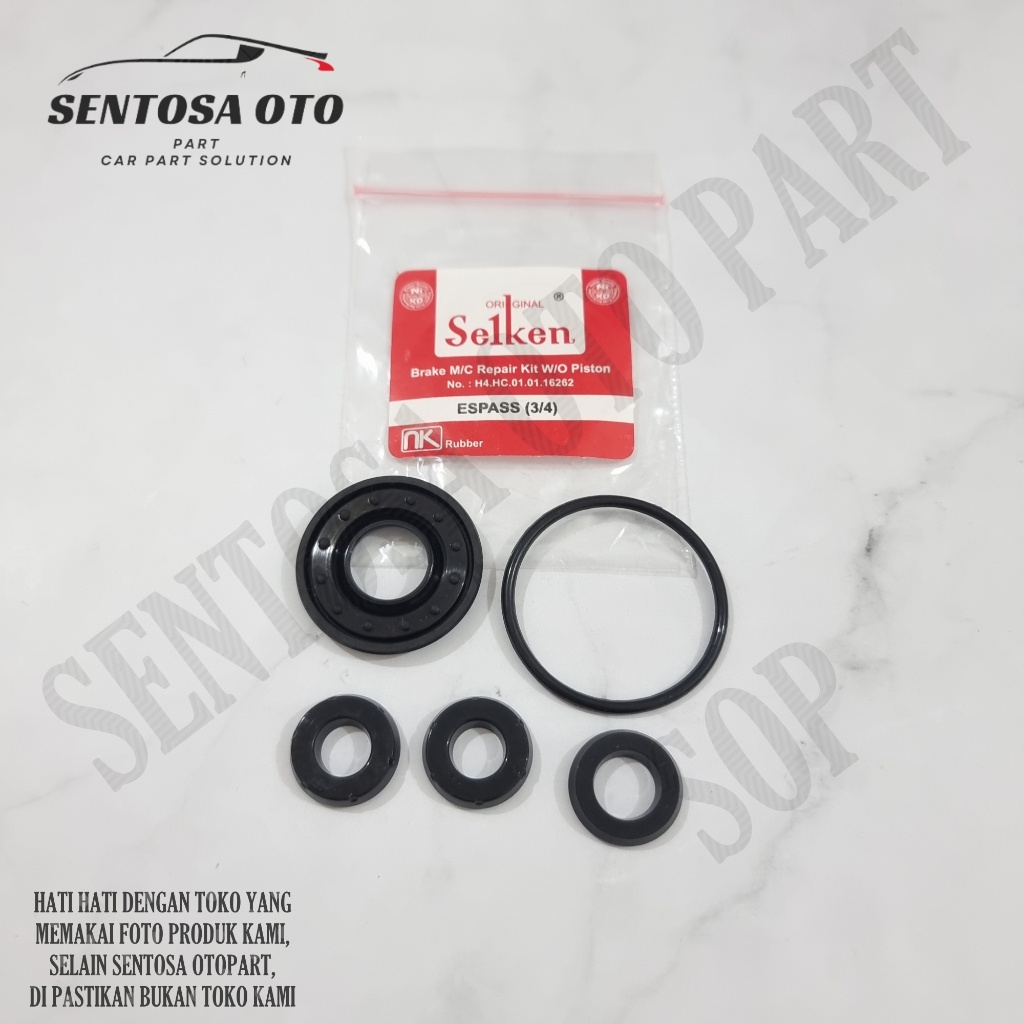 Jual Karet Seal Kit Master Rem Central Atas Espass S91 S92 Zebra Original | Shopee Indonesia