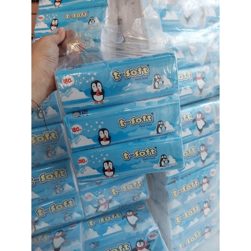 Jual Tissue T-Soft 180 sheet (Paket 3 pcs) | Shopee Indonesia