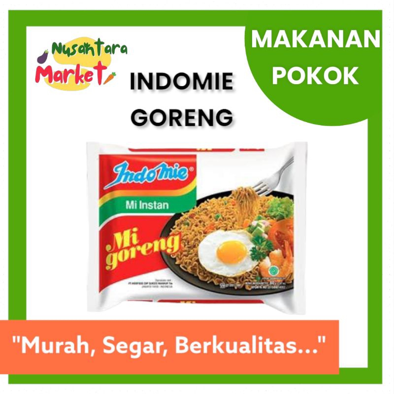 Jual INDOMIE GORENG | 1 PCS | NUSANTARA MARKET | Shopee Indonesia