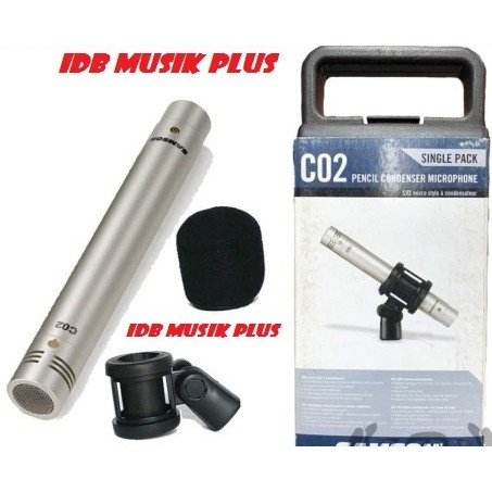 Jual Mic Condenser SAMSON C02 C 02 Original | Shopee Indonesia