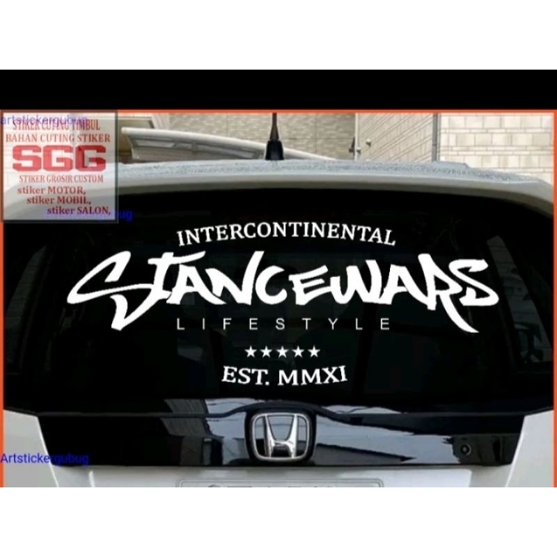 Jual stiker mobil stiker kaca mobil stiker stancewars stiker jdm stiker ...