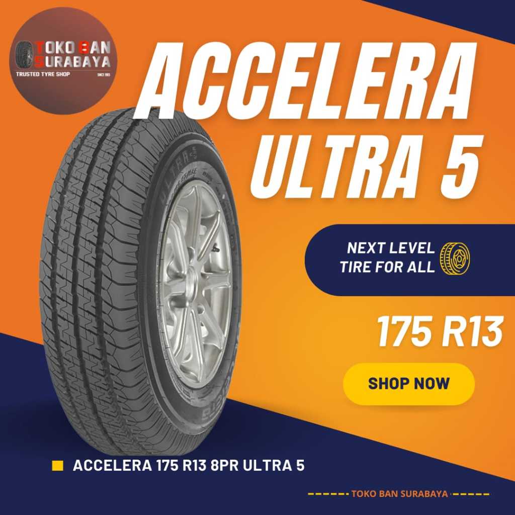 Jual ban mobil accelera 175 R13 8PR 175R13 175/R13 175/13 175-13 8 PR ...
