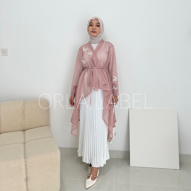Jual Nabie Lace Outer / outer kondangan / outer kekinian / outer simple ...
