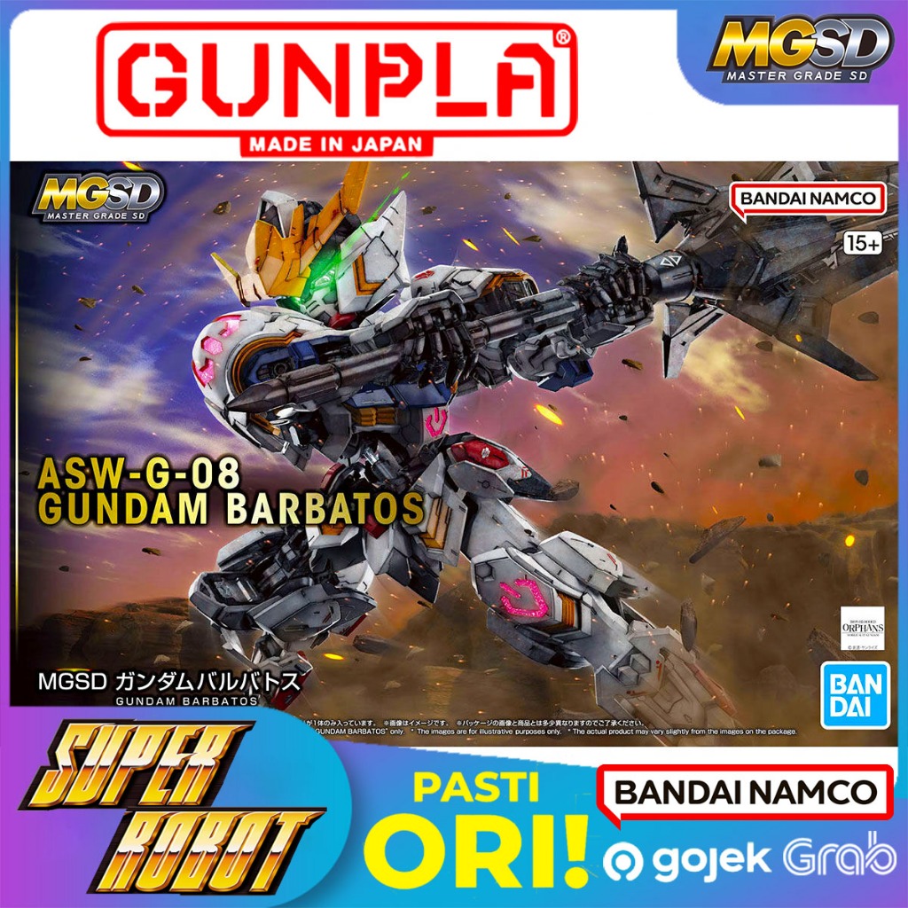 Jual 𝗕𝗔𝗡𝗗𝗔𝗜 MGSD Gundam Barbatos - MG SD Master Grade Super Deformed | Shopee Indonesia