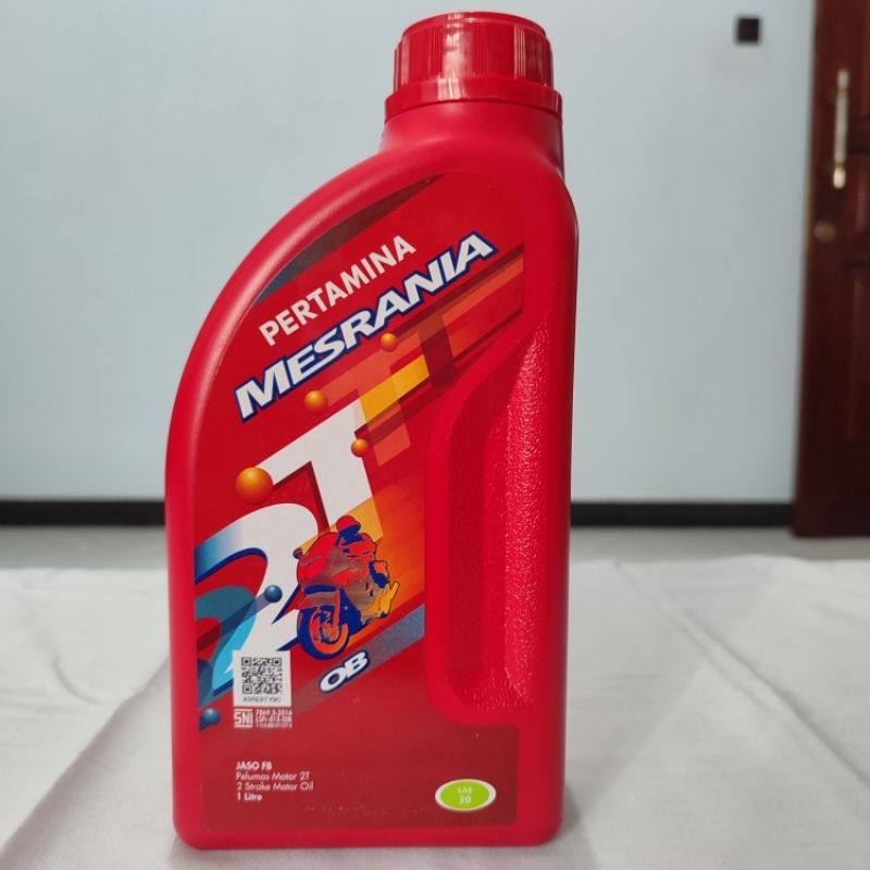 Jual Oli Mesran 2T OB Samping Pertamina Volume 1L | Shopee Indonesia