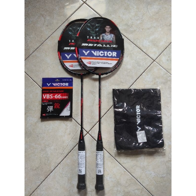 Jual Raket Badminton Victor Thruster Ryuga Metalic | Shopee Indonesia
