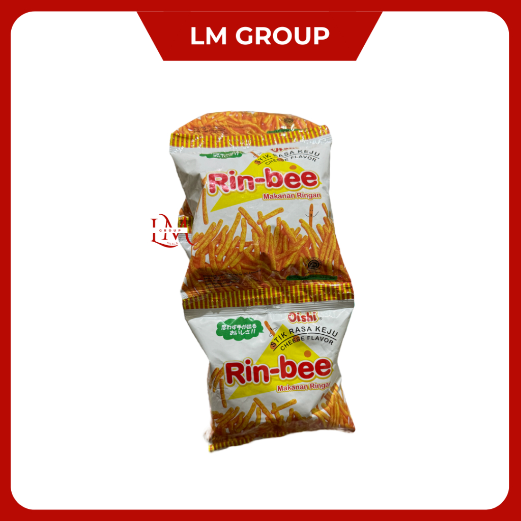 Jual [1 RENCENG] Oishi Rinbee Stik Rasa Keju 1 Renceng 10 pcs @10gr ...