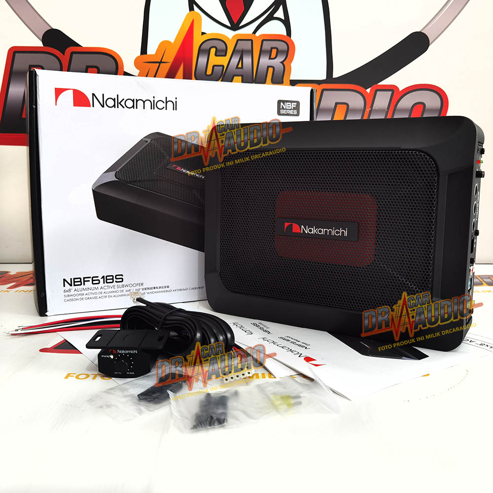 Jual Subwoofer Aktif Nakamichi NBF618S Subwoofer Kolong 8 Inch | Shopee Indonesia