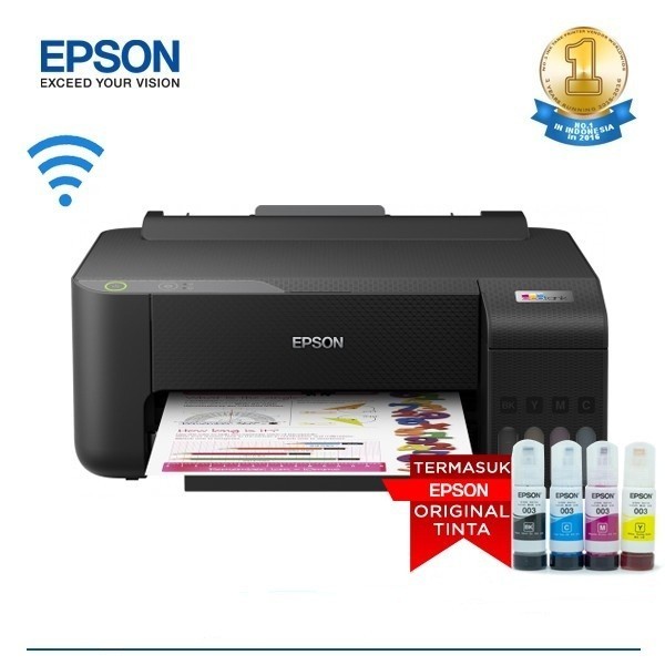 Jual Epson EcoTank Printer L1250 Single Function Print Wireless WiFi A4 | Shopee Indonesia