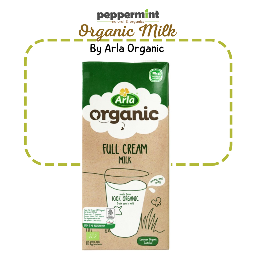 Jual Arla Full Cream Milk UHT Organic ( 1000 ml) / Arla Susu UHT ...