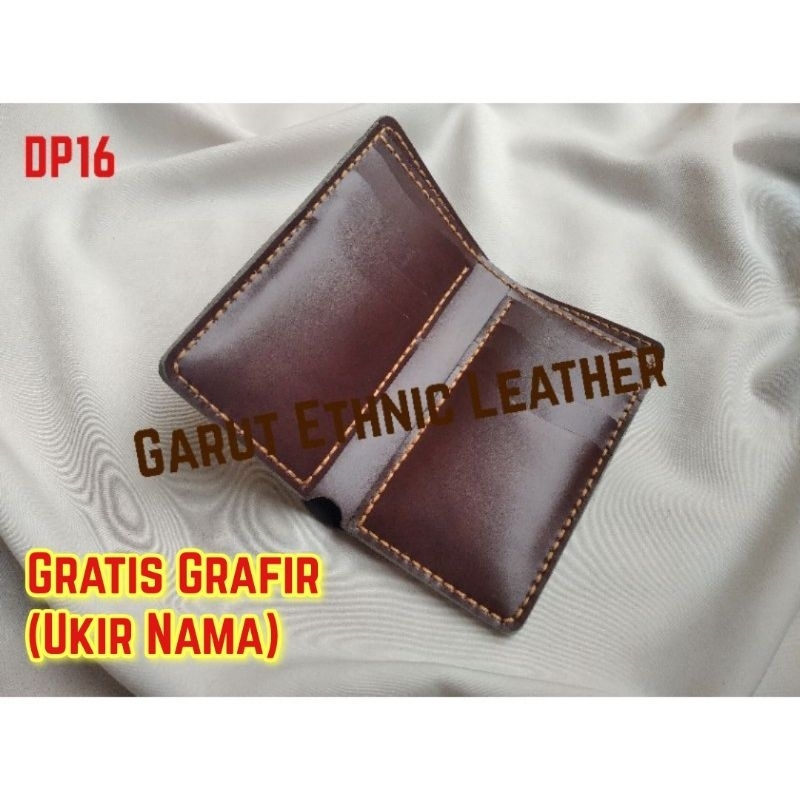 Jual Dompet Kulit 3/4 Pria Pull Up Premium Full Kulit Asli Garut Handmade (DP16) | Shopee Indonesia