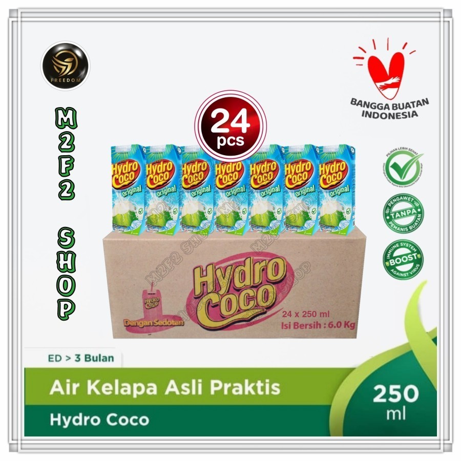 Jual Minuman Air Kelapa Hydro Coco Original - 250 ml (Kemasan Karton ...