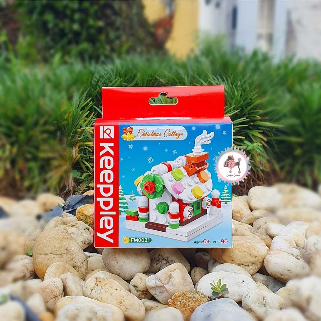 Jual Keeppley Christmas Cottage FM0021 90pcs | Shopee Indonesia