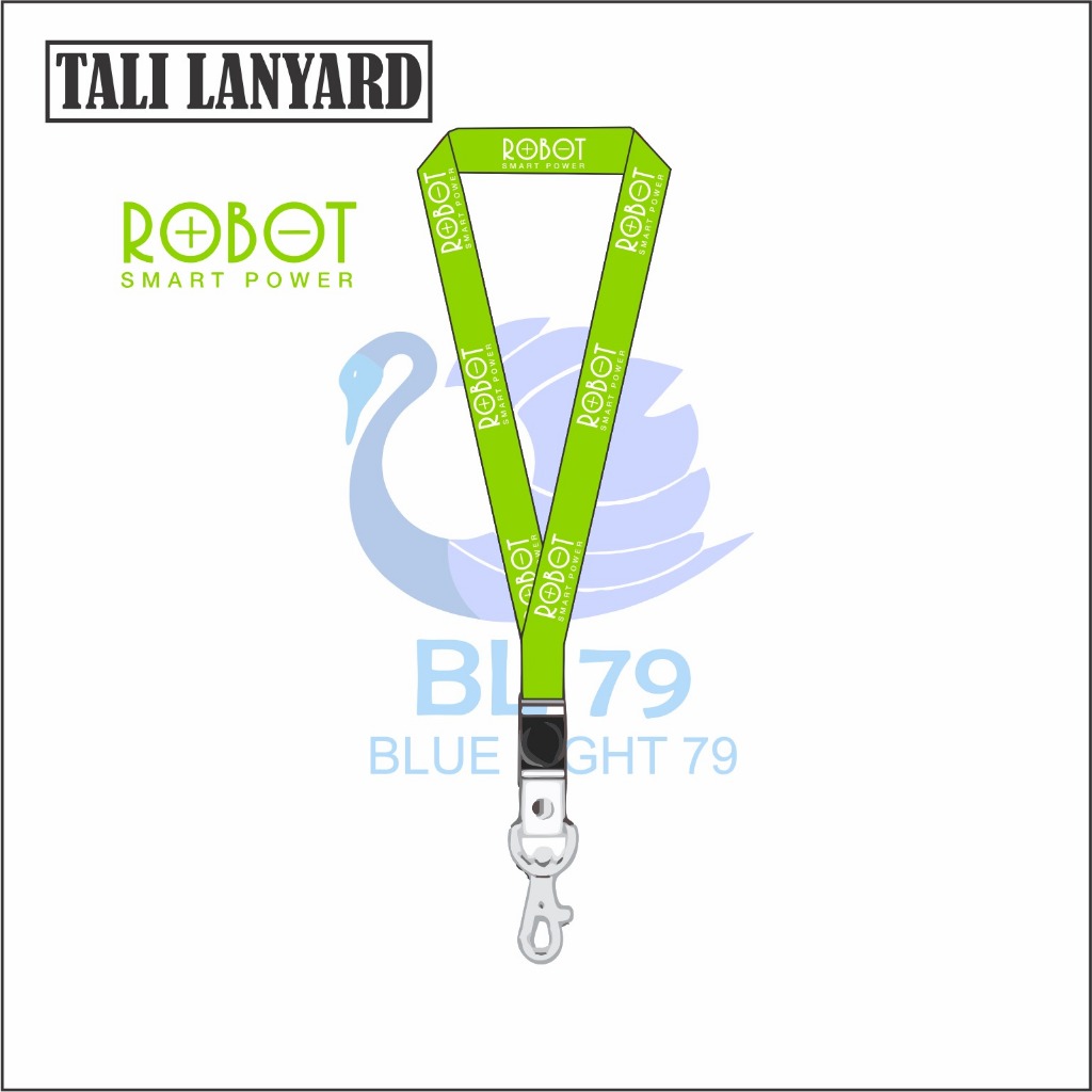 Jual TALI LANYARD ROBOT SMART POWER - TALI ID CARD GANTUNGAN KUNCI ...