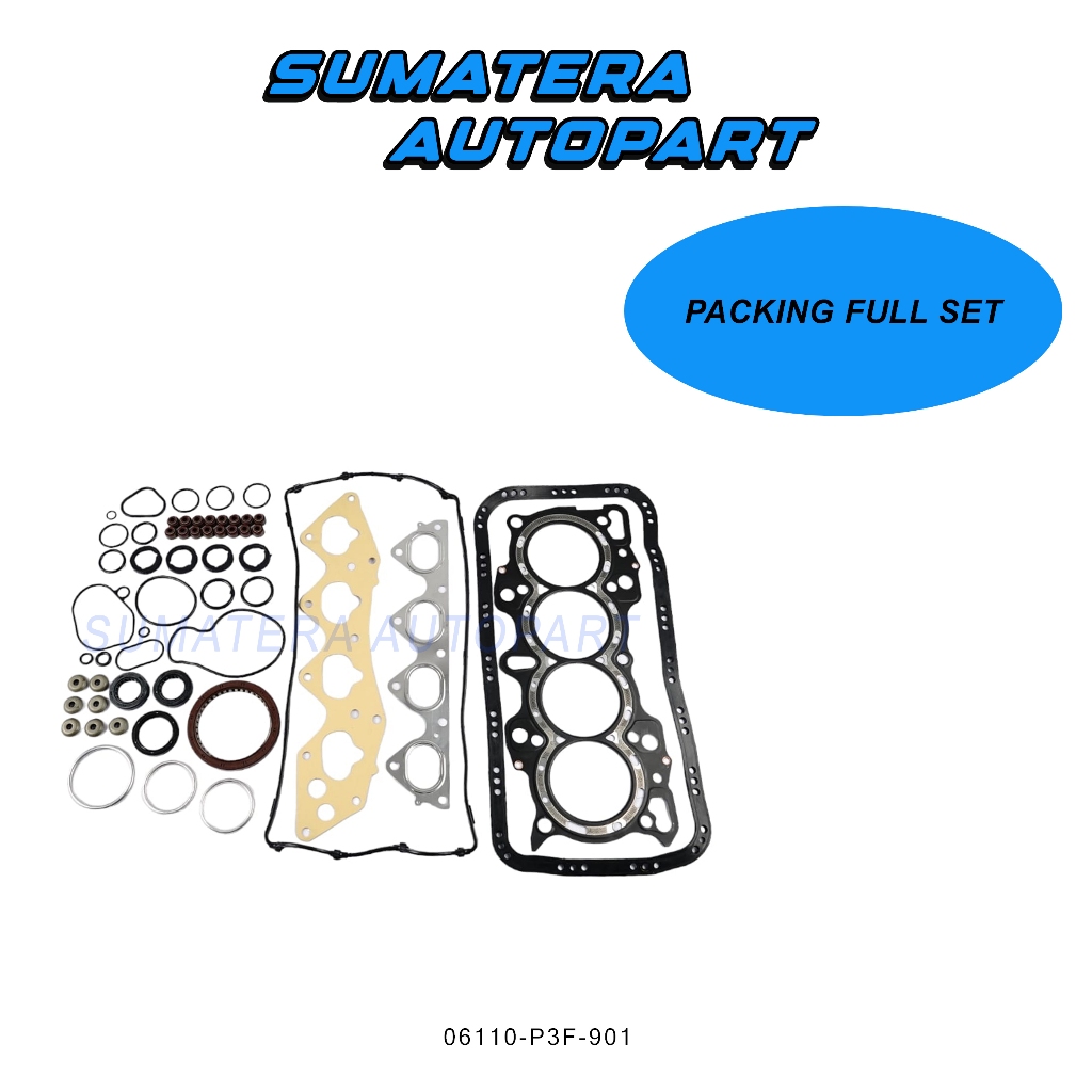 Jual Packing Paking Perpak Paking Gasket Komplit Full Set Mesin Honda Crv Old Gen1 2000 2001 ...