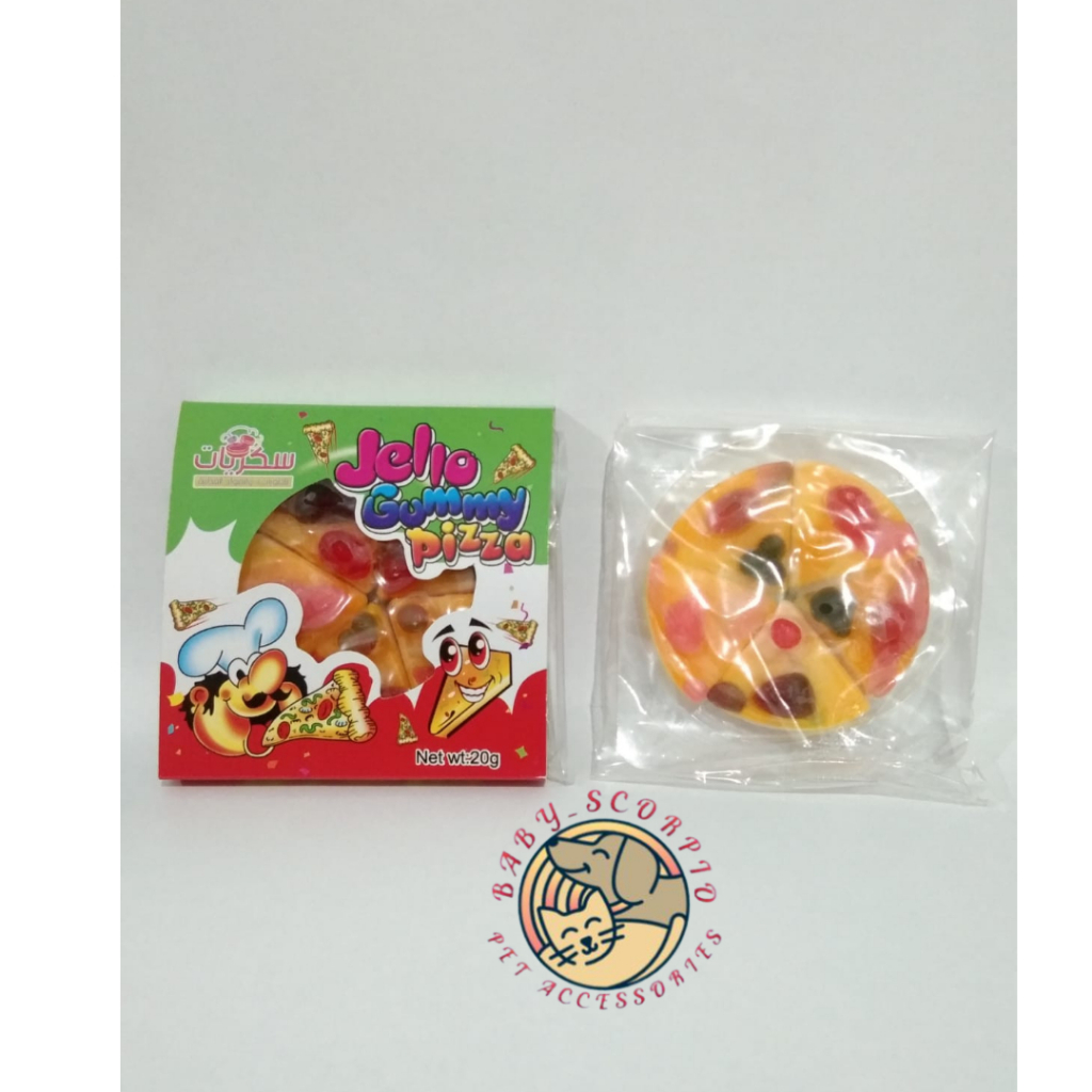 Jual New !! Makanan Permen Gummy Jelio Gummy Pizza dan Gummy Hotdog ...