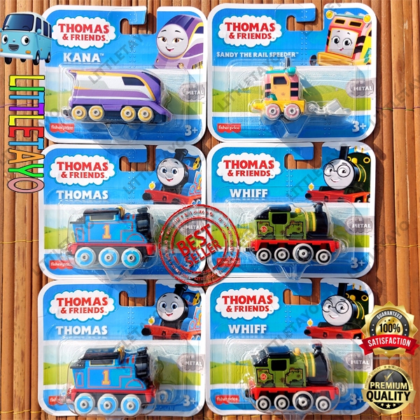 Jual THOMAS & FRIENDS METAL THOMAS HAROLD PERCY TOBY WHIFF SANDY THE ...