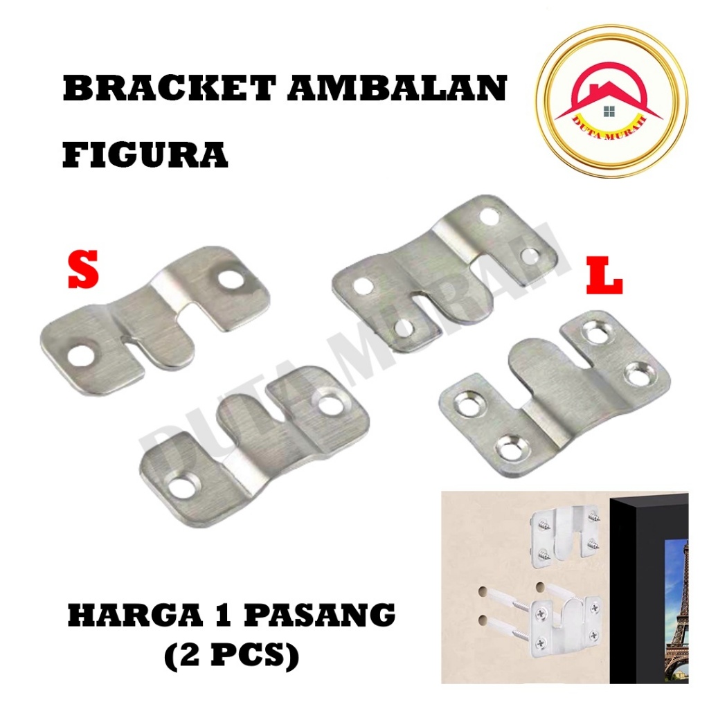 Jual Braket Ambalan , Plat Gantung Meja dan Pigura | Shopee Indonesia