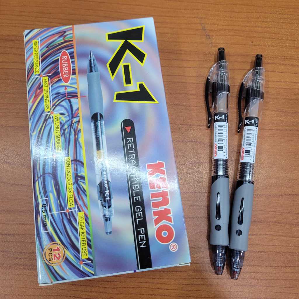 Jual Pulpen Kenko K-1 Gel Pen 0,5 (2PCS) | Shopee Indonesia