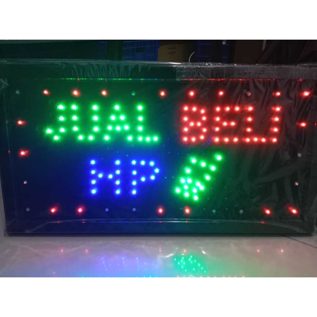 Jual PAPAN LED/SIGN BILLBOARD/PAPAN LAMPU LED SIGN JUAL BELI HP EXIT NO ...