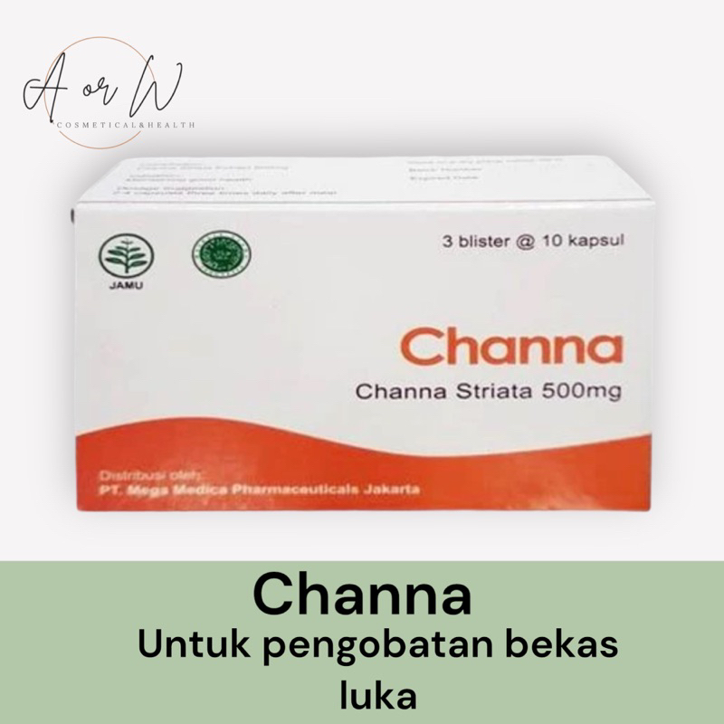 Jual CHANNA 500 MG BOX 30 KAPSUL | Shopee Indonesia